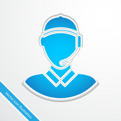 Support people icon Royalty Free Vector Image - VectorStock