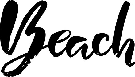 Beach Wording Vector Images (over 4,300)