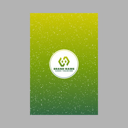 Modern poster with gritty texture style Royalty Free Vector