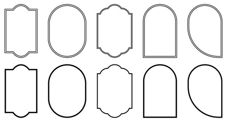 Arch Shape Vector Images (over 15,000)