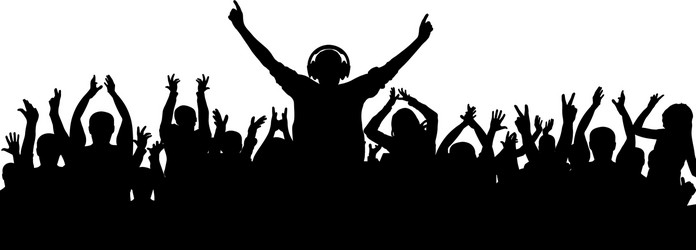 Party Crowd Vector Images (over 10,000)