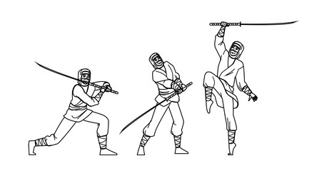 Ninja Drawings Art