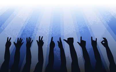 Crowd Shadow Concert Vector Images (over 360)