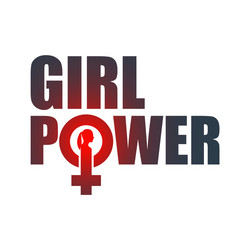 Girl power Royalty Free Vector Image - VectorStock