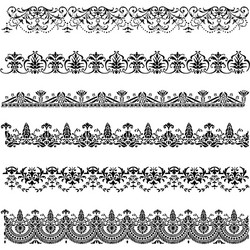 Border Neoclassical Vintage Vector Images (over 130)
