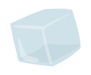 Ice cube icon Royalty Free Vector Image - VectorStock