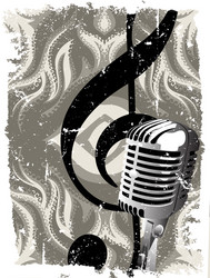 Microphone mc Royalty Free Vector Image - VectorStock