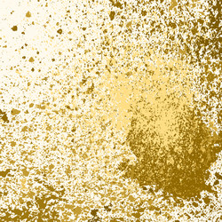 Gold round splash dots or glittering spangles Vector Image