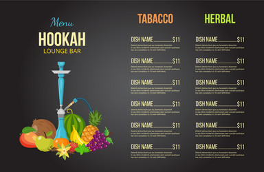 Shisha Menu Vector Images (over 200)