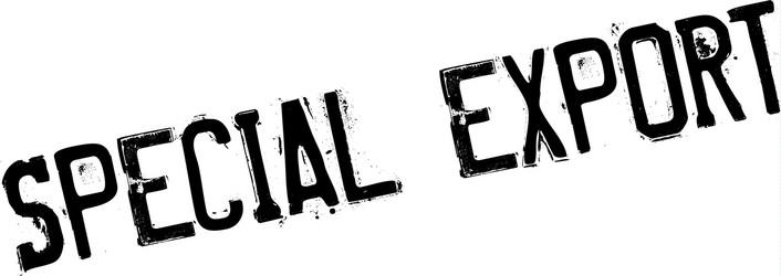 For export only stamp on white Royalty Free Vector Image