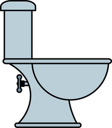 Bath symbol isolated Royalty Free Vector Image