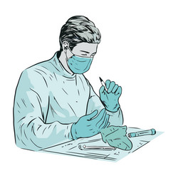 Surgeon Sketch Vector Images (over 590)