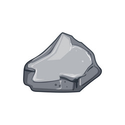 Gravel pebble stone cartoon Royalty Free Vector Image