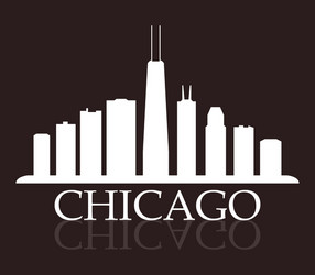 Chicago Skyline Symbol Vector Images (over 190)