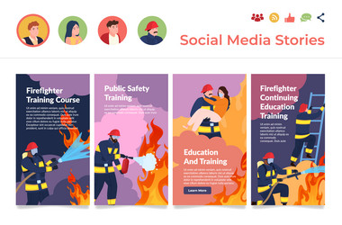 Firefighter Poster Vector Images (over 880)