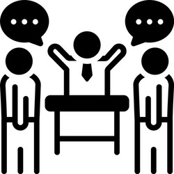 Persuade Royalty Free Vector Image - VectorStock