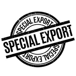 For export only stamp on white Royalty Free Vector Image