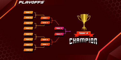Tournament Bracket Template Vector Images (over 680)