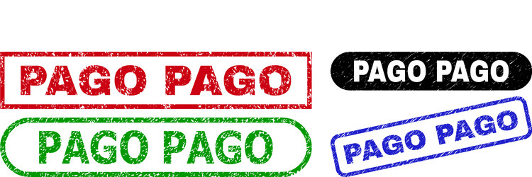 Pago Stamp Rubber Vector Images (41)