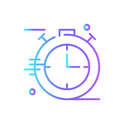 Quick response feedback icons with black filled Vector Image