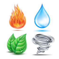 Fire Vs Water Vs Earth Vs Air
