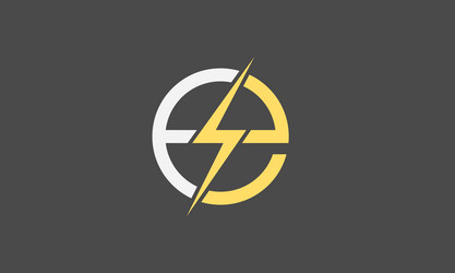 Lightning Bolt Letter E Vector Images (over 270)