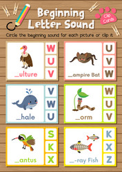 Worksheet matching vocabulary stu coloring page Vector Image