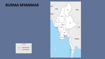 Yangon Map Vector Images (over 180)