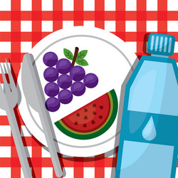 Healthy foods lifestyle Royalty Free Vector Image