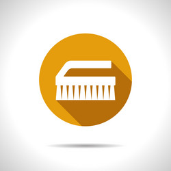 Toilet cleaning brush Royalty Free Vector Image