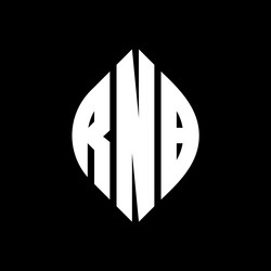 Rnb logo letter design Royalty Free Vector Image