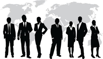 Business people Royalty Free Vector Image - VectorStock