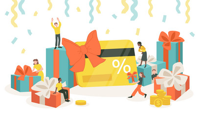 Loyalty program concept Royalty Free Vector Image