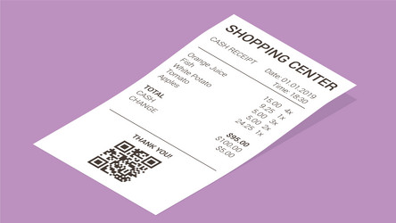 Bill Receipt Supermarket Vector Images (over 2,600)