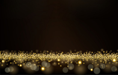 Abstract background a golden glow with magical Vector Image