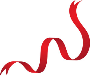 Red ribbon papyrus Royalty Free Vector Image - VectorStock