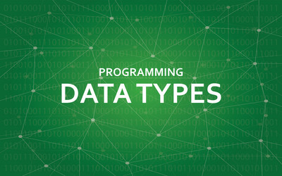 Programming data structures white text Royalty Free Vector