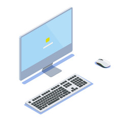 Monitor Keyboard Mouse Vector Images (over 11,000)