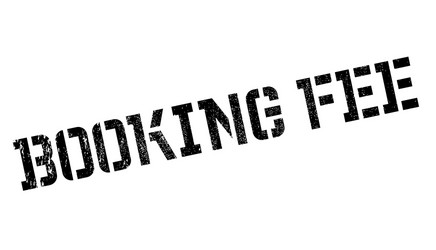 Booking fee rubber stamp Royalty Free Vector Image