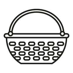 Empty Easter Basket Vector Images (over 1,100)