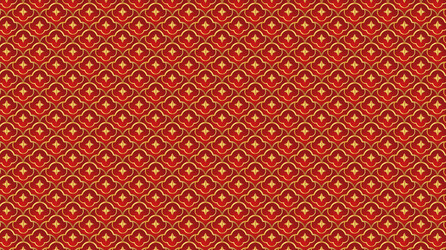 Traditional chinese pattern red golden asian Vector Image
