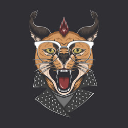 Punk Cat Vector Images (over 230)