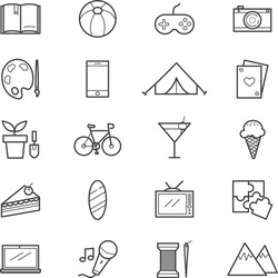 Hobbies Icons Vector Images (over 170,000)