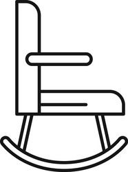 Line Drawing Rocking Chair Vector Images (over 390)
