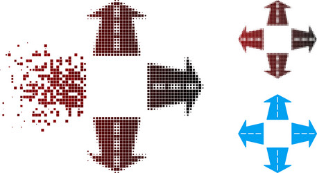 Pixelated Road Vector Images (over 1,700)