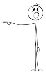 Stickman Pointing Vector Images (over 670)