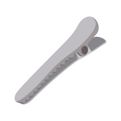 Barrette for hair styling accessories hairdo Vector Image