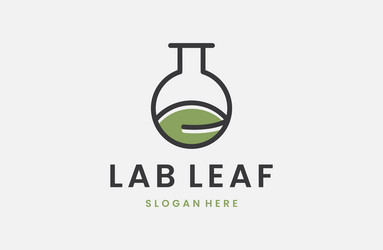 Lab leaf Royalty Free Vector Image - VectorStock