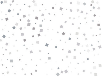 Gender neutral silver square confetti Royalty Free Vector