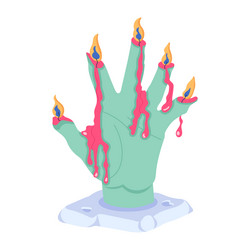 Hand injury icon Royalty Free Vector Image - VectorStock